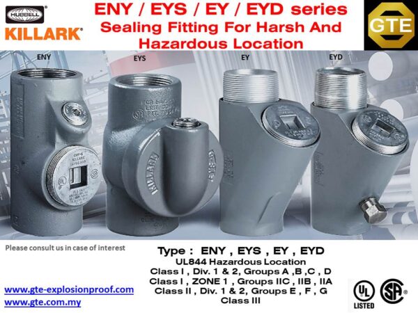 Explosion Proof Sealling Fitting For Class 1 Div 1 & 2 ZONE 1 , 2 ...